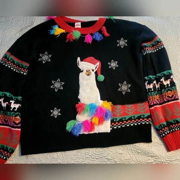 Holiday Time | Sweaters | 42fa La La Llama Sweater | Poshmark